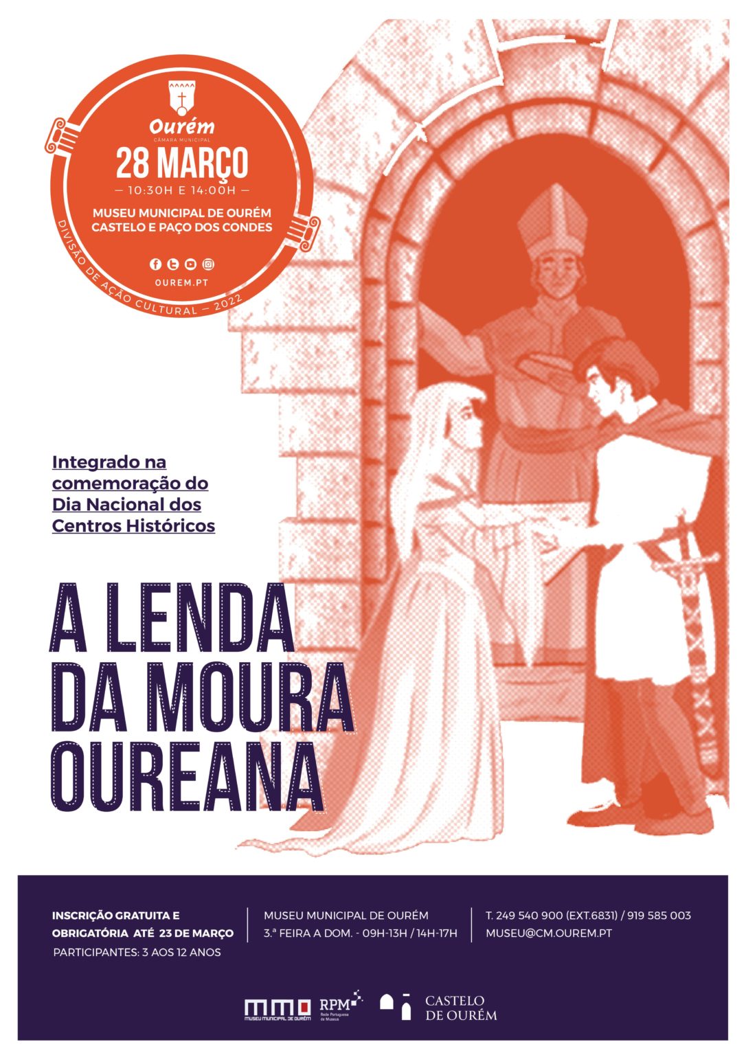 “a Lenda Da Moura Oureana” Município De Ourém