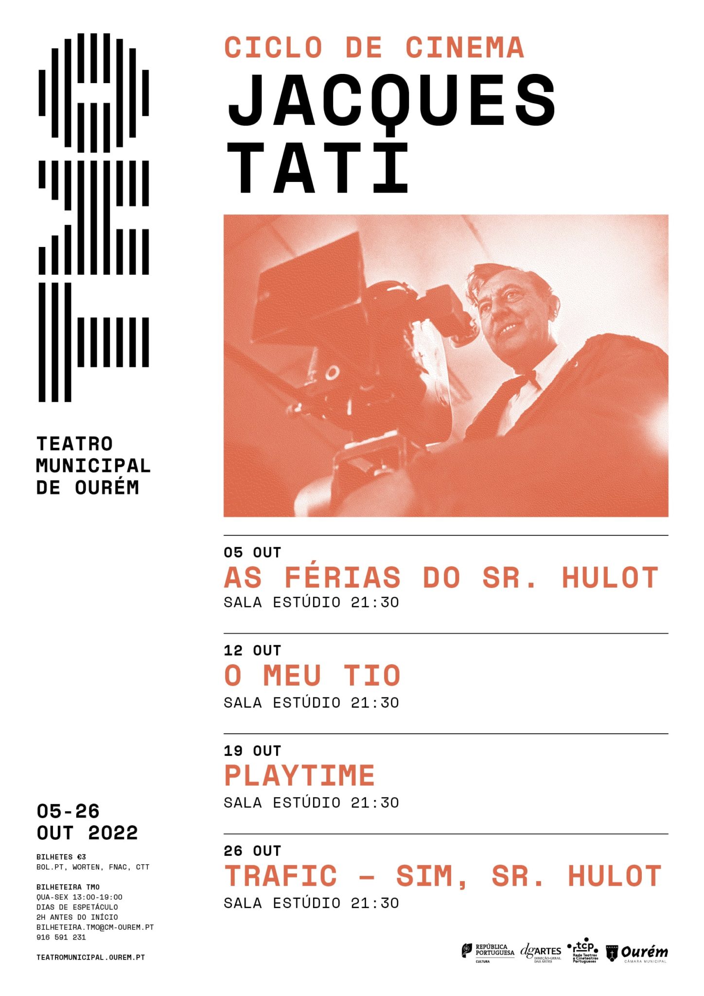 CICLO DE CINEMA JACQUES TATI: PLAYTIME – VIDA MODERNA - Município de Ourém