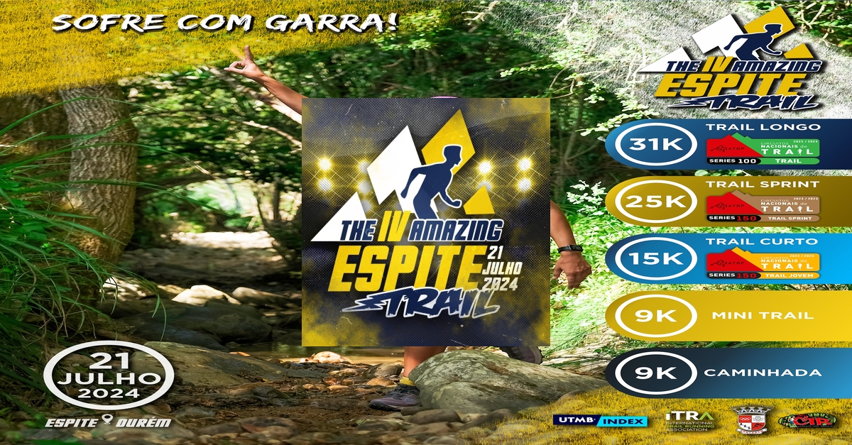 “The IV Amazing Espite Trail” vai contar com apoio camarário - Município de Ourém